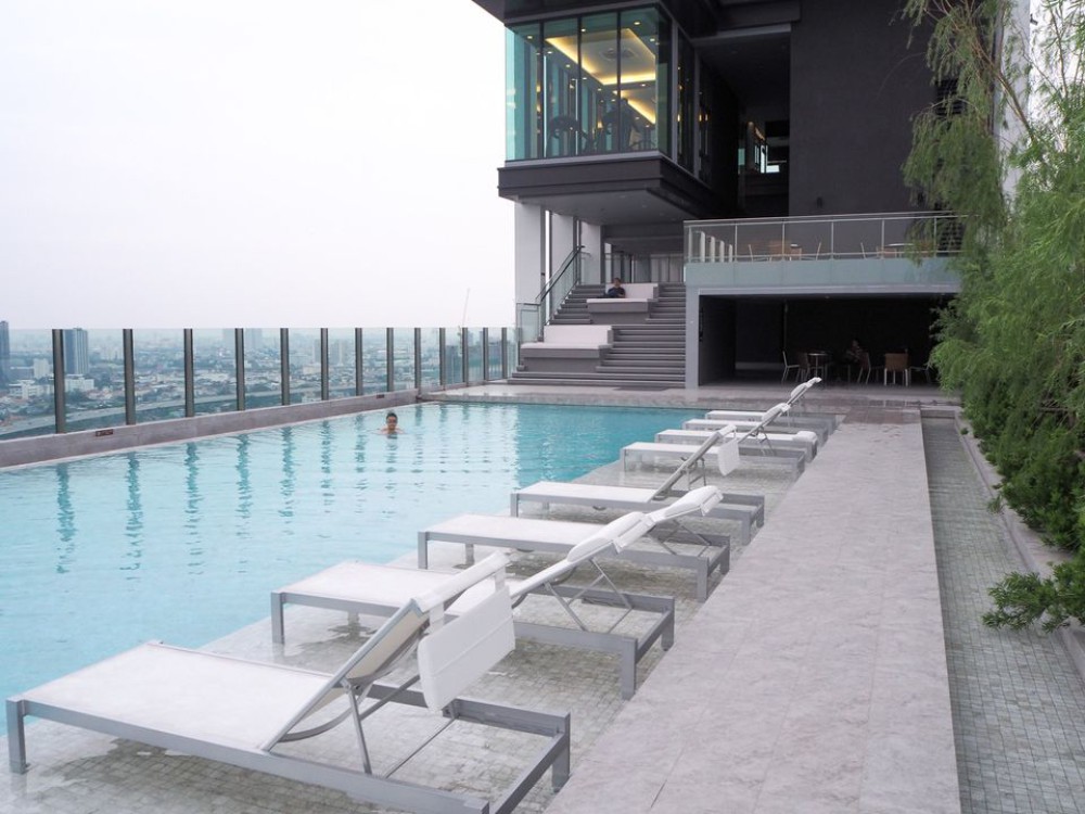 RentcondoBkk | ให้เช่า คอนโด Condo Chapter One Shine Bangpo ห้องมุม ทิศเหนือ ชั้นสูง เครื่องใช้ ...